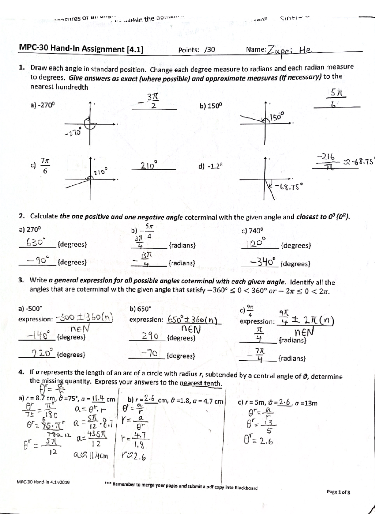 Deanhandin 4.1 Resubmission - MAT101 - Studocu