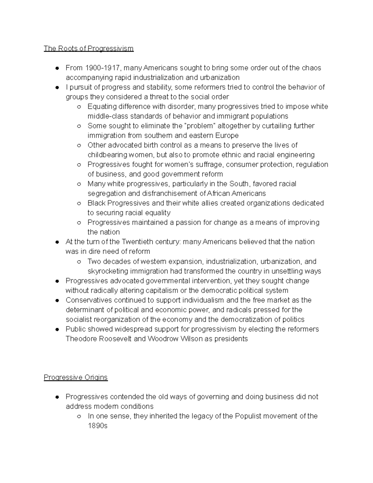Chapter 19 Notes from textbook reading - HIST 2112 - UGA - Studocu