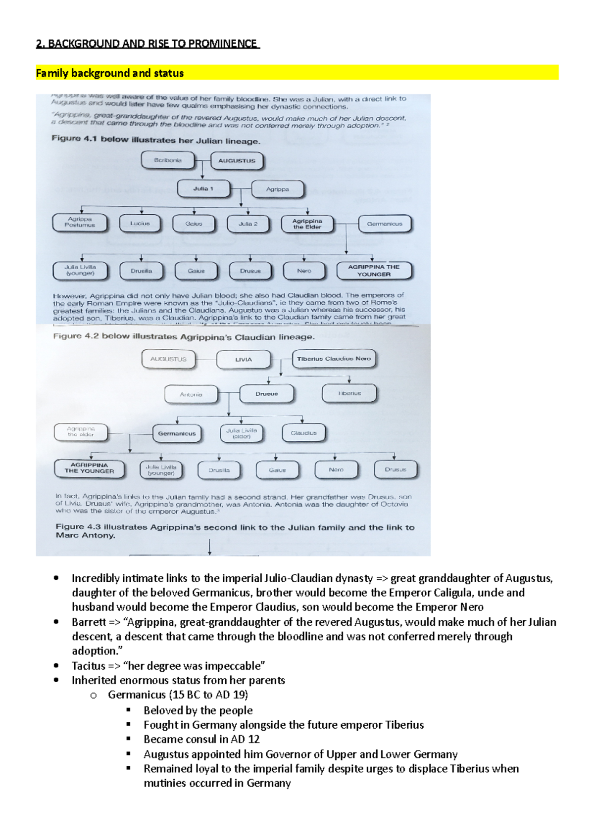 2. Background and rise to prominence - 2. BACKGROUND AND RISE TO ...
