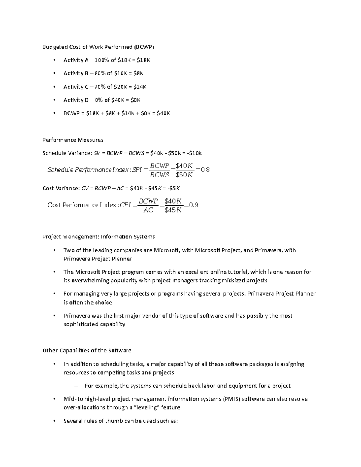 lecture-notes-3-d-budgeted-cost-of-work-performed-bcwp-activity-a