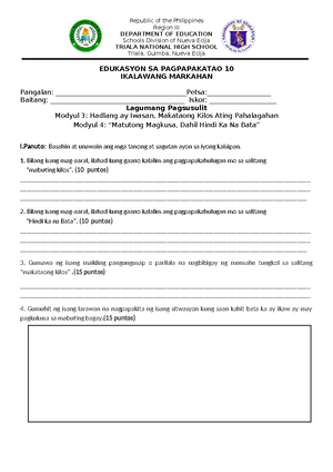 SPG- Action-PLAN - Action plan for F2F - San Saturnino Elementary ...