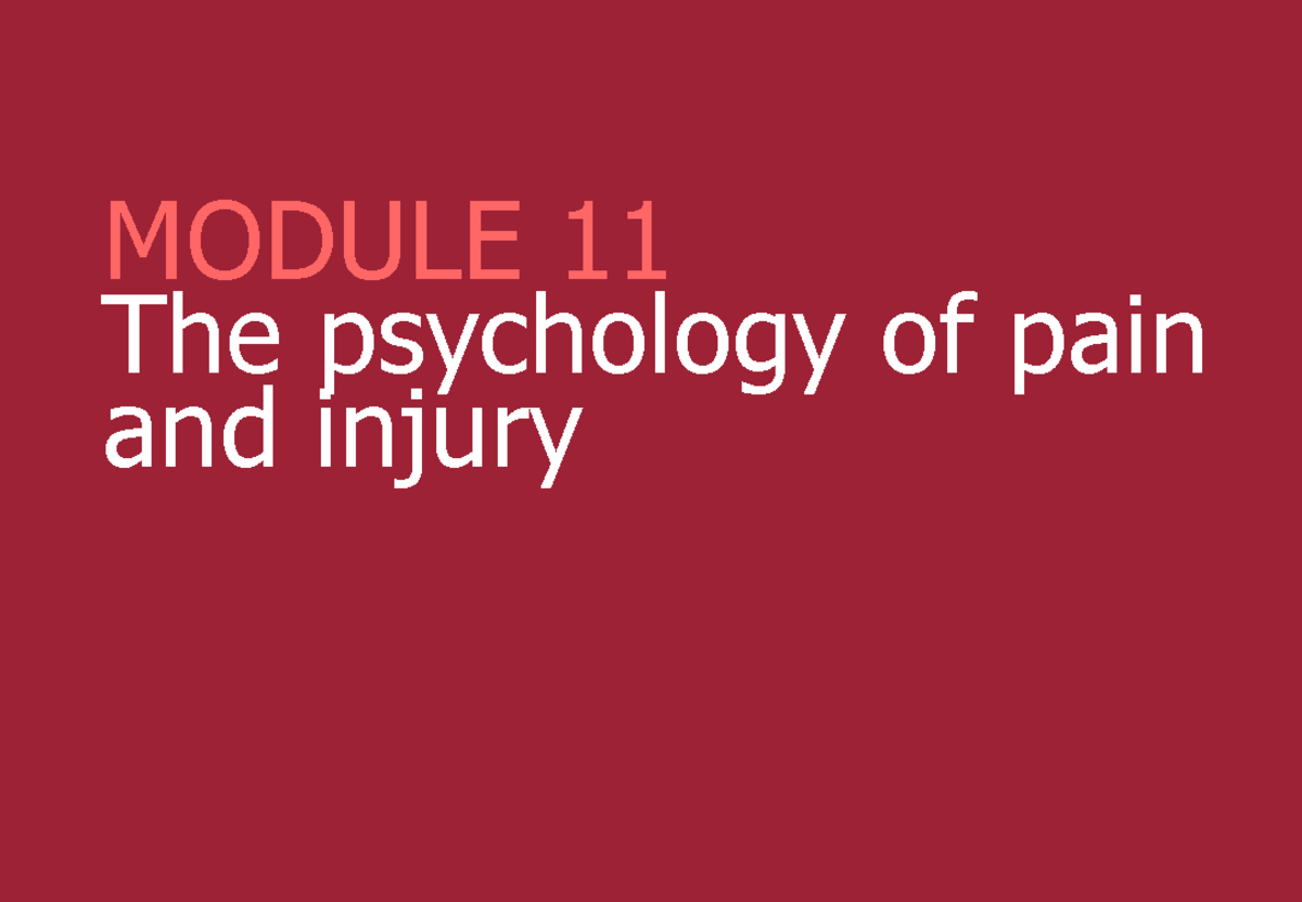 Module 11 Tutorial - slides - 101614 - UWS - Studocu