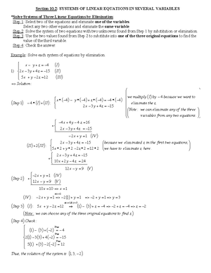 3 - precalculus mathematics for calculus 7th edition lecture notes ...