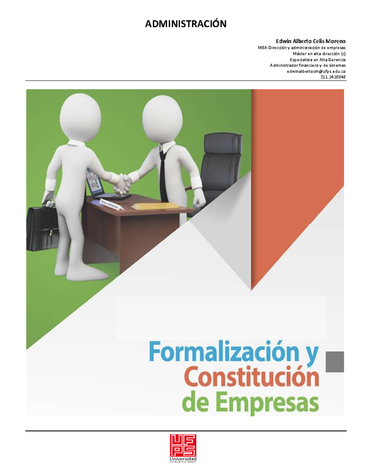 2.1 Formalización DE Empresas - ADMINISTRACI”N Edwin Alberto Celis ...