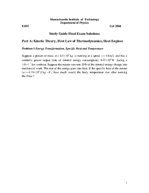 Physics 1A Final Review - Physics Final Review UNITS Pico p 010 12 Nano ...