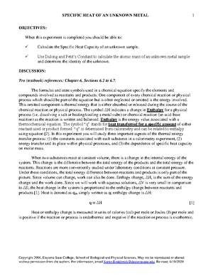 Chem 1 Chapter 1 Essential Ideas - CHM1045C - Studocu