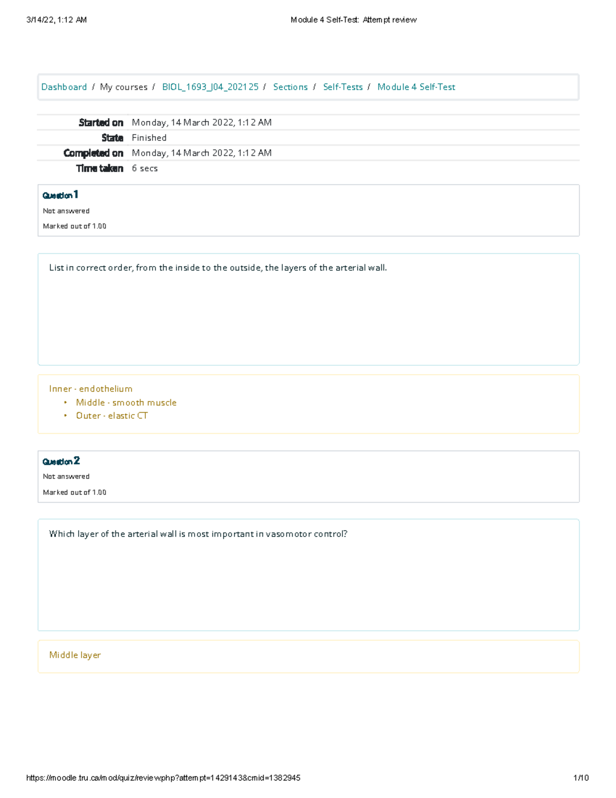 Module 4 Multiple Choice and Short Answer Problems - Dashboard/My ...