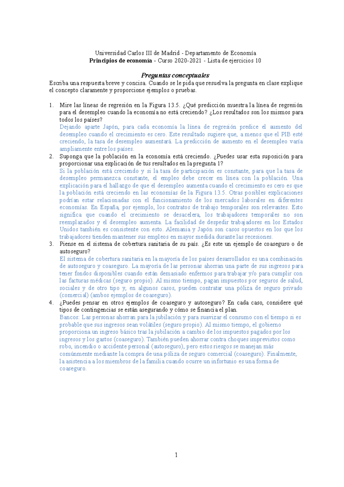 Principles Problem Set 10 Sol 20-21 v2 Esp - Universidad Carlos III de Madrid - Departamento de ...