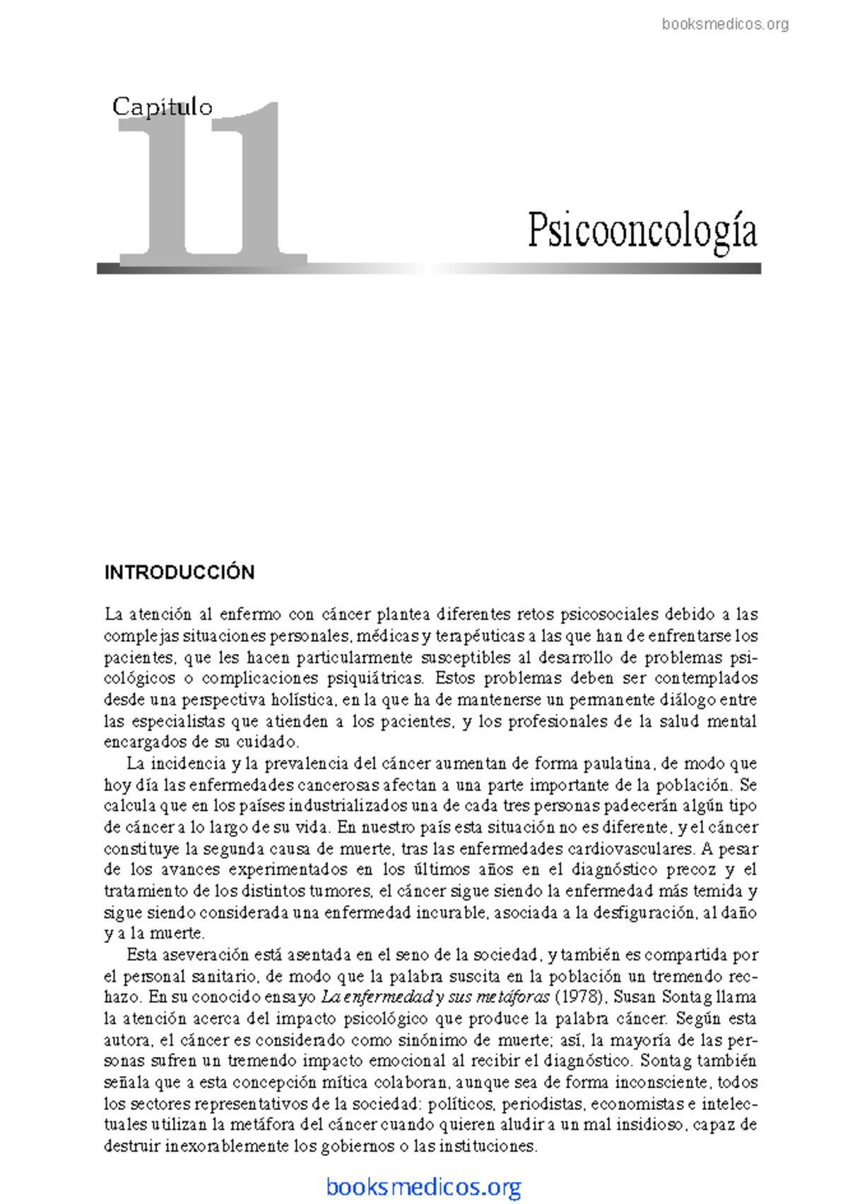 PSICOONCOLOGIA SALUD - INTRODUCCIÓN La atención al enfermo con cáncer ...