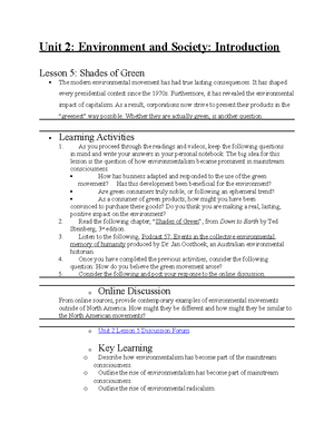 Unit 4 Lesson 2 science - Unit 4: Science, Society and Biotechnology ...