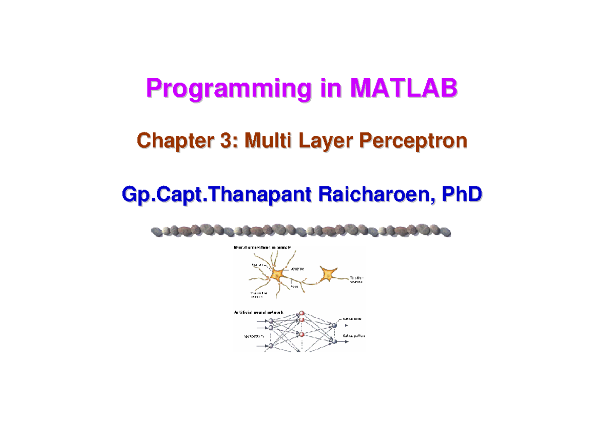 Matlab-S3-MLP - Un libro muy recomendado para aprobar - Gp.Capt Raicharoen, PhDGp.Capt ...