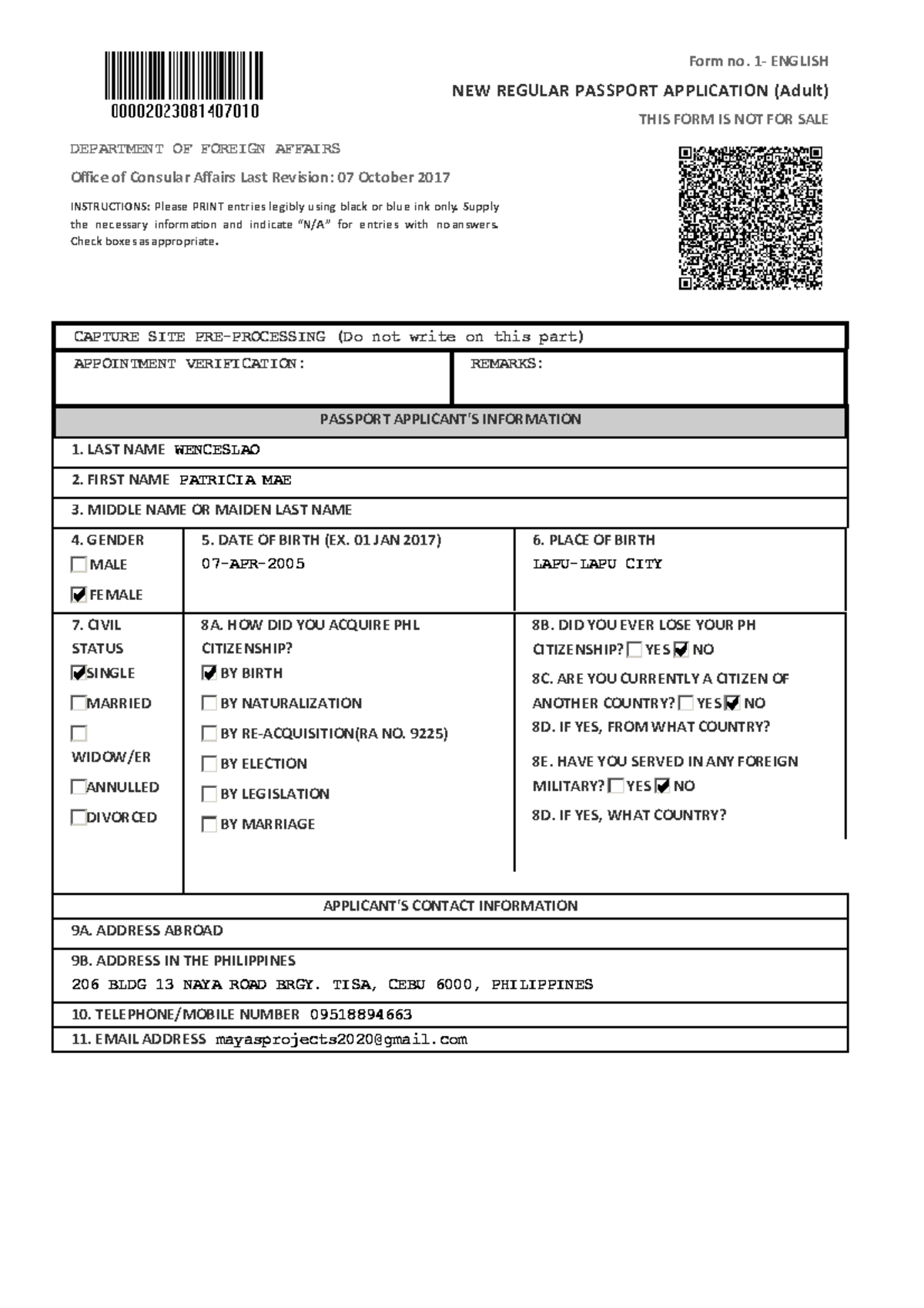 00002023081407010 - Just want to learn. - Form no. 1- ENGLISH NEW ...