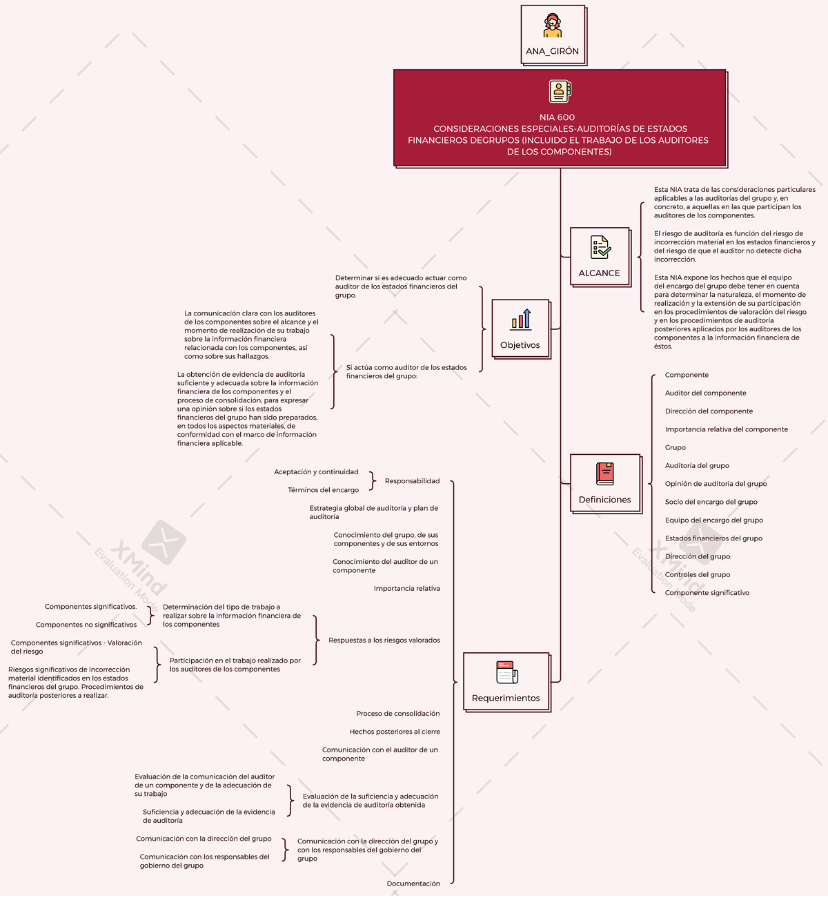 NIA 600 ANA Girón - Esquema NIA 600 - NIA 600 CONSIDERACIONES ...