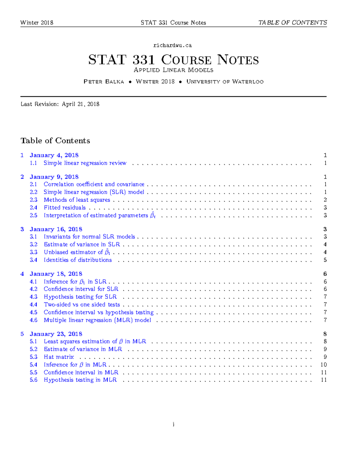 Stat331-notes - wjaebw;wbe;woeuhwe;u - Winter 2018 STAT 331 Course ...
