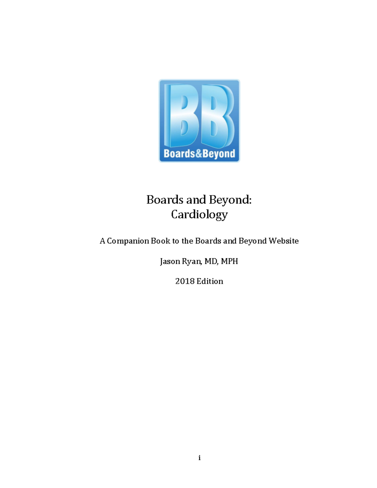 Bnb Cardiology Book - i Boards and Beyond: Cardiology A Companion Book to the Boards and Beyond ...