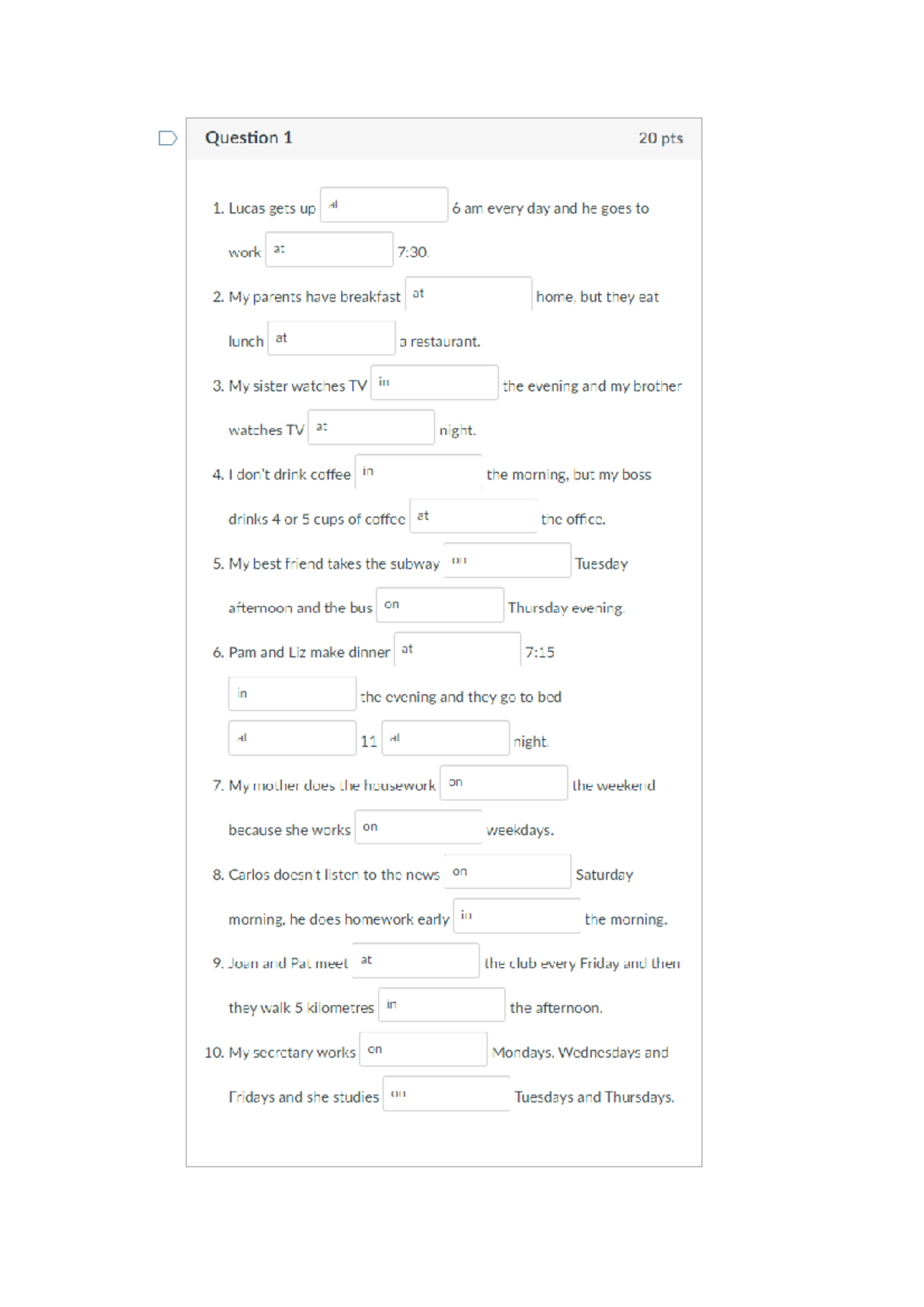 Doc1 - Week 12 - Pre task: Prepositions Instructions Hi! Welcome to a ...