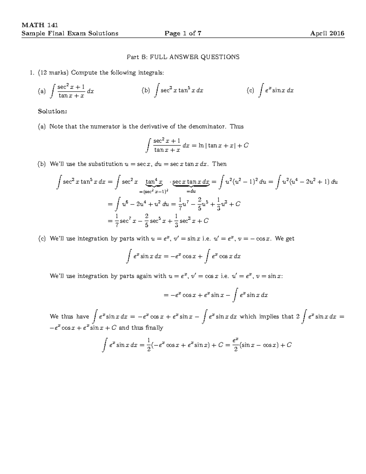 Sample final - This character description generator will generate a ...