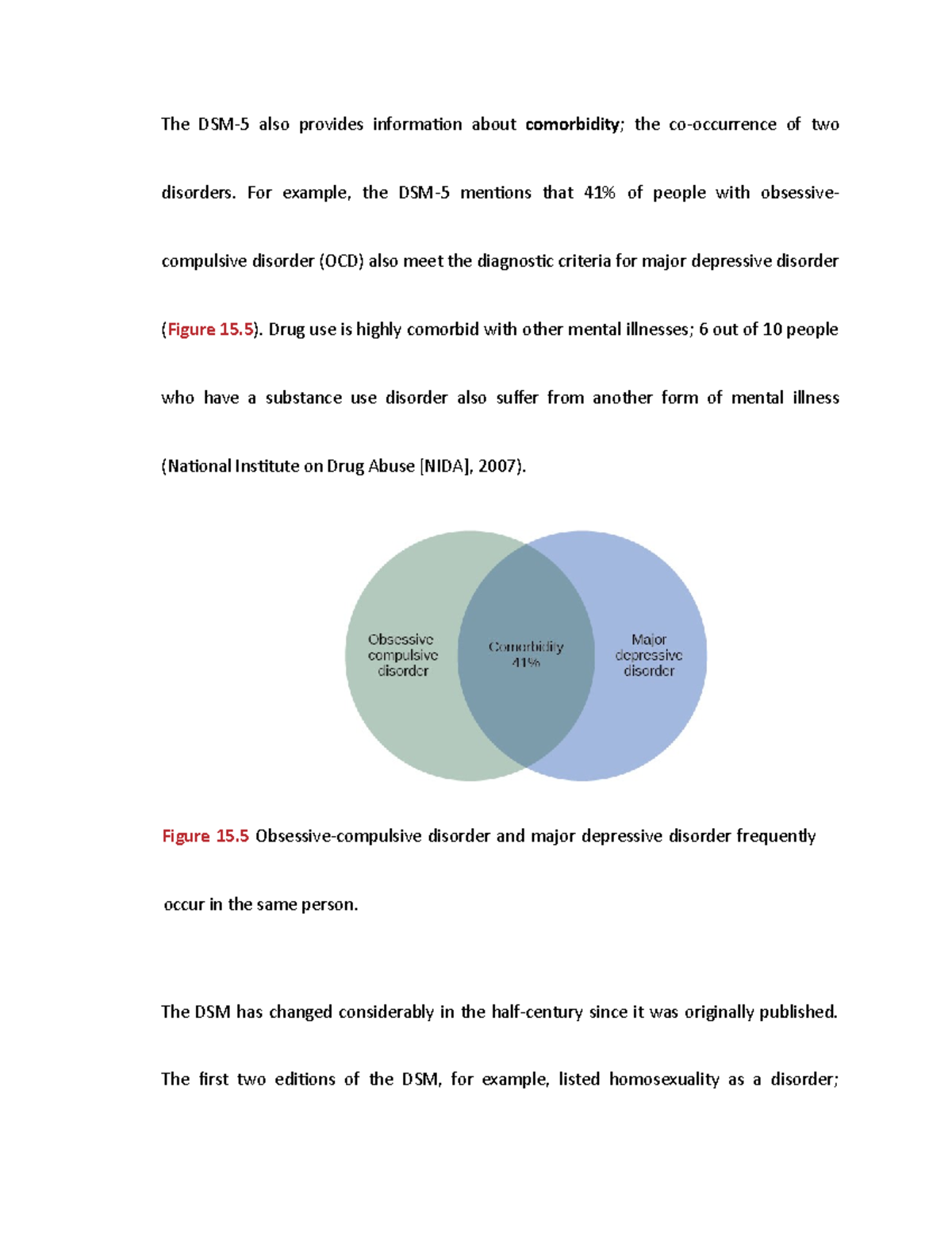 The DSM - Lecture Notes - The DSM-5 also provides information about ...