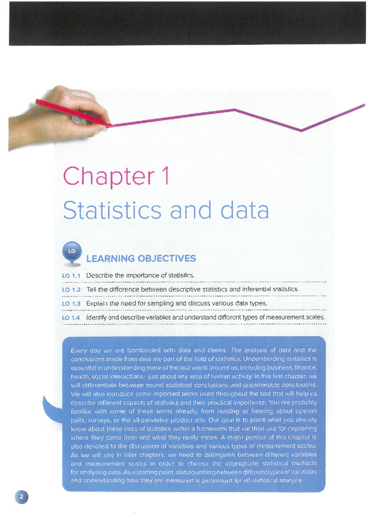 Jaggia Chapter 1 - reference book - MGMT5504 - Studocu