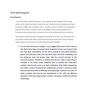 AT4-Introduction to the Health Care System - Case Study: Misread Label ...