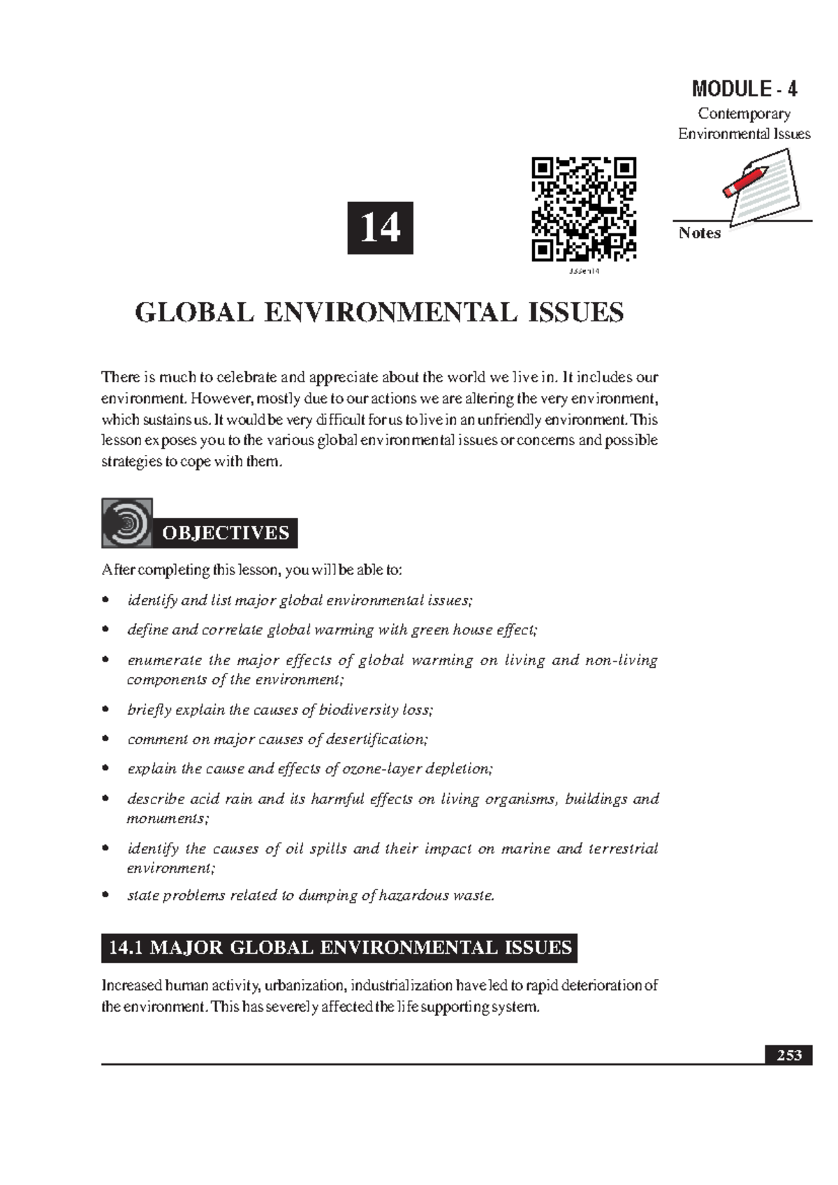 14 - An assignment on the topic environment issues - Global ...
