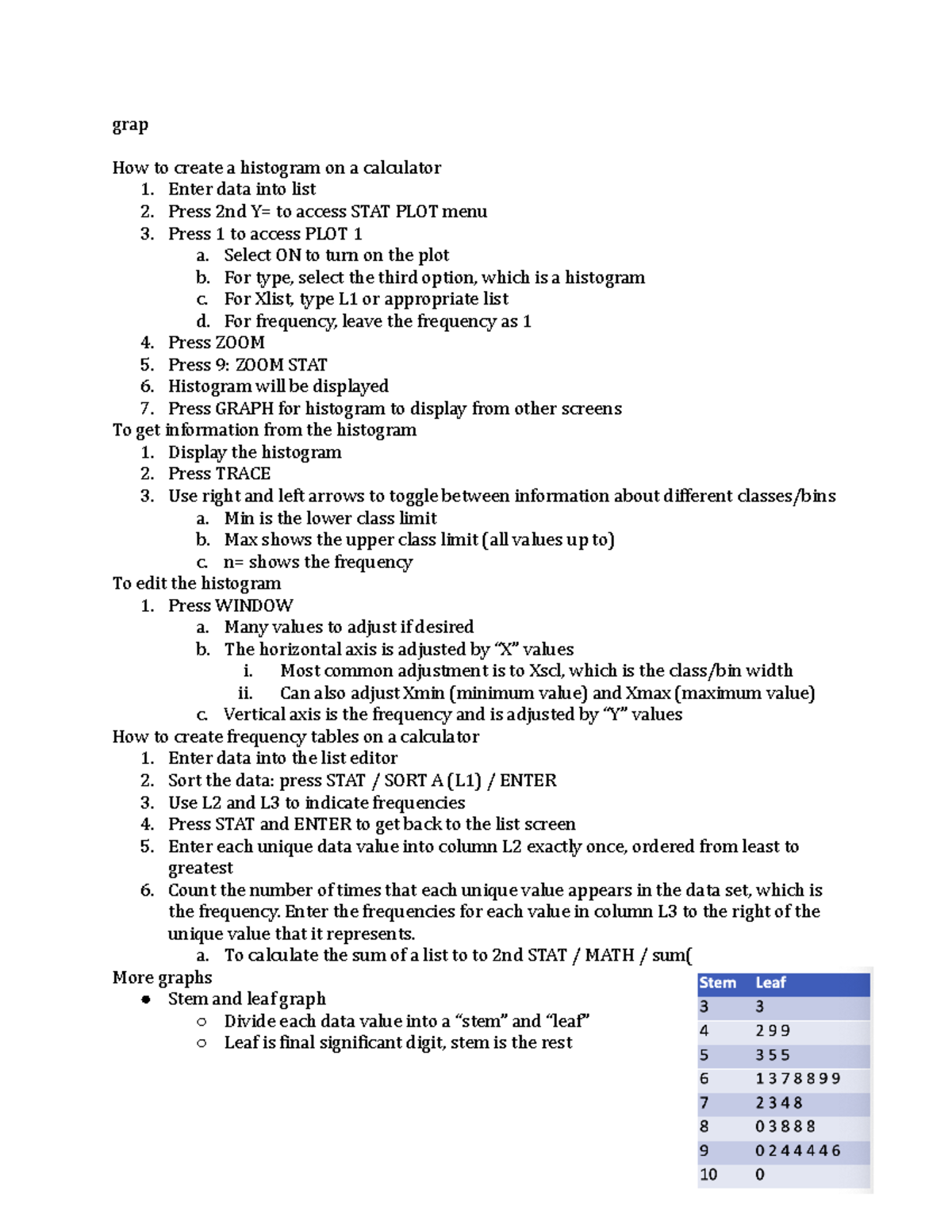 Graphing data - Taught by Julia Webster at UNC Asheville - grap How to ...