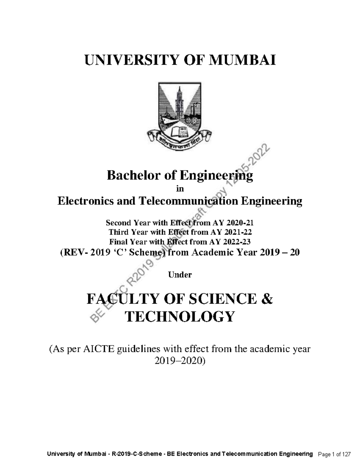 Electronics-and-telecommunication-engineering-syllabus-sem-vii-mumbai ...
