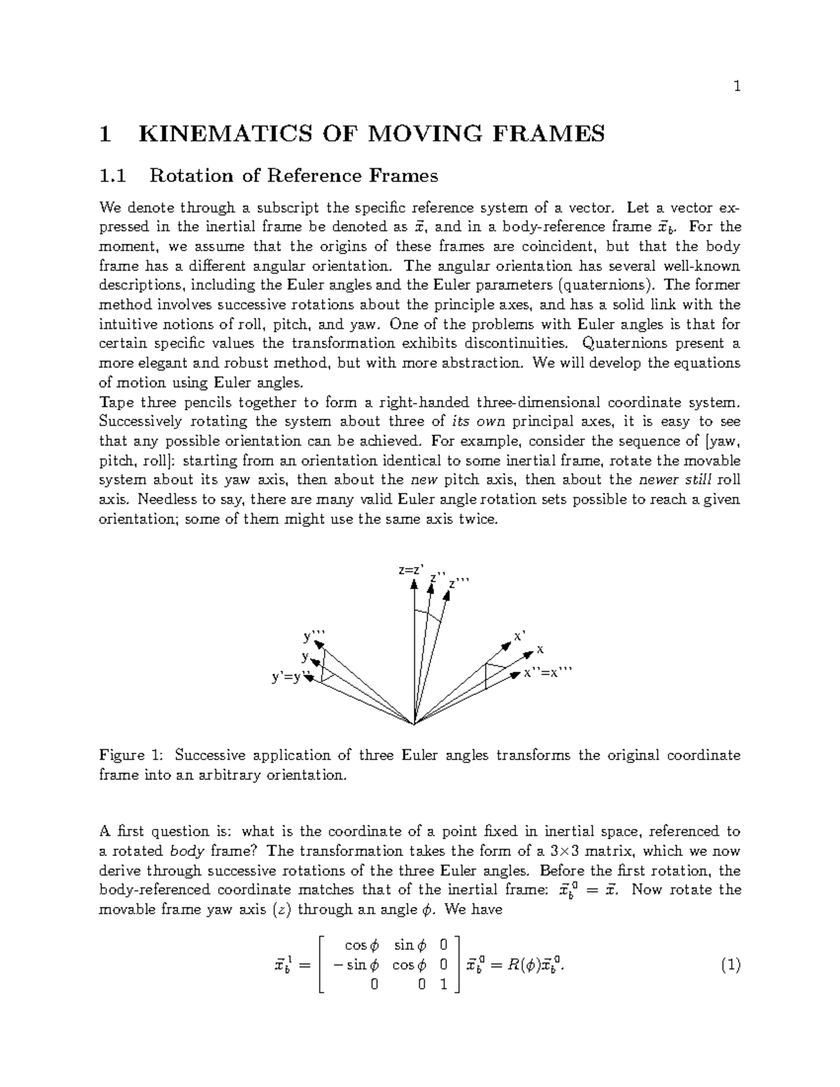 Lec1 of mathematecal modeling of a computational fluid dynamics - 1 1 ...