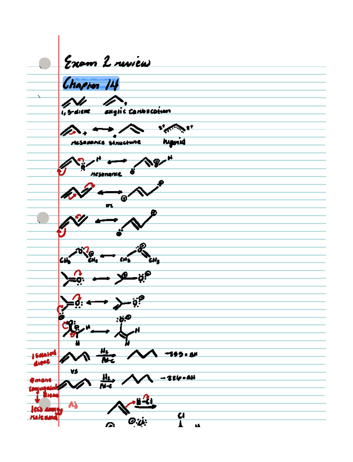 Ochem exam 2 review - lecture notes professor Douglas pool - Exam ...
