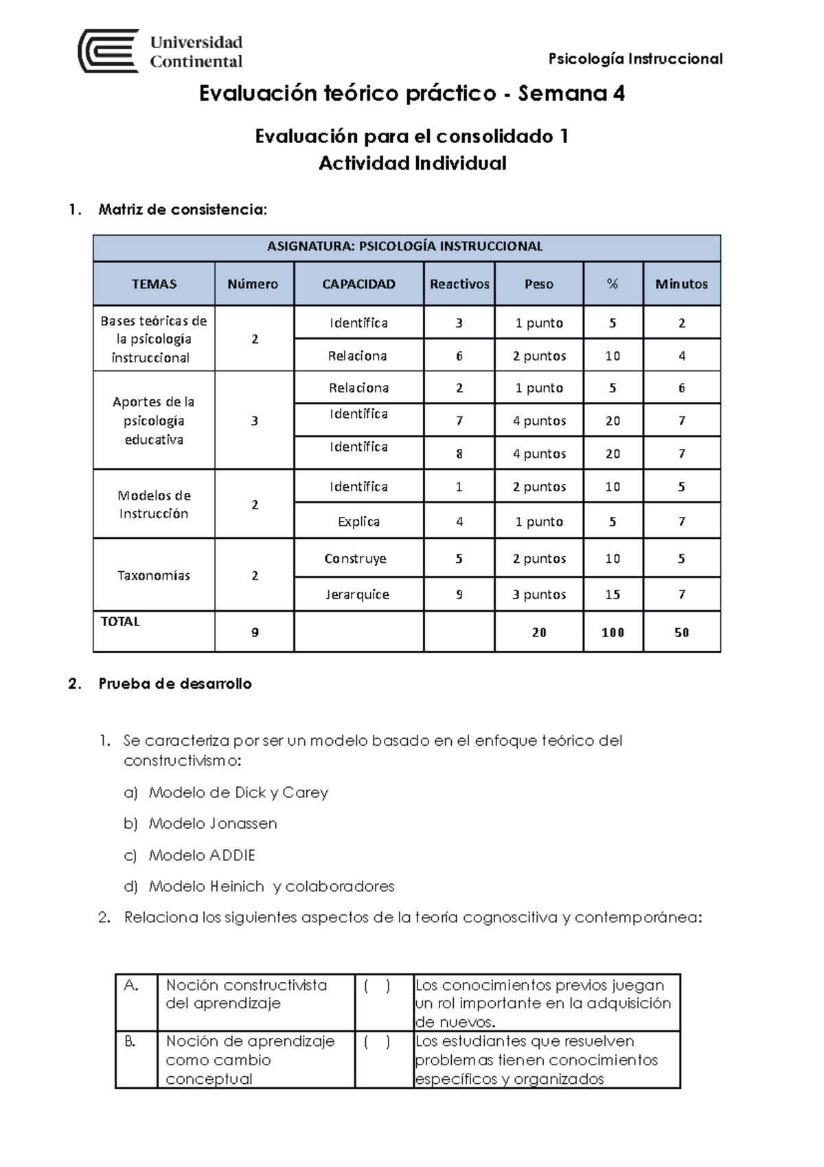 Prueba mixta C1-Semana 4 - Evaluación teórico práctico - Semana 4 ...