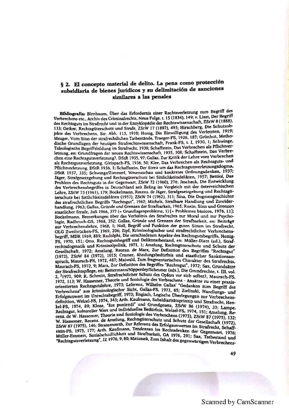 El Bien jurídico. Claus Roxin - Derecho penal II Parte Especial - Studocu