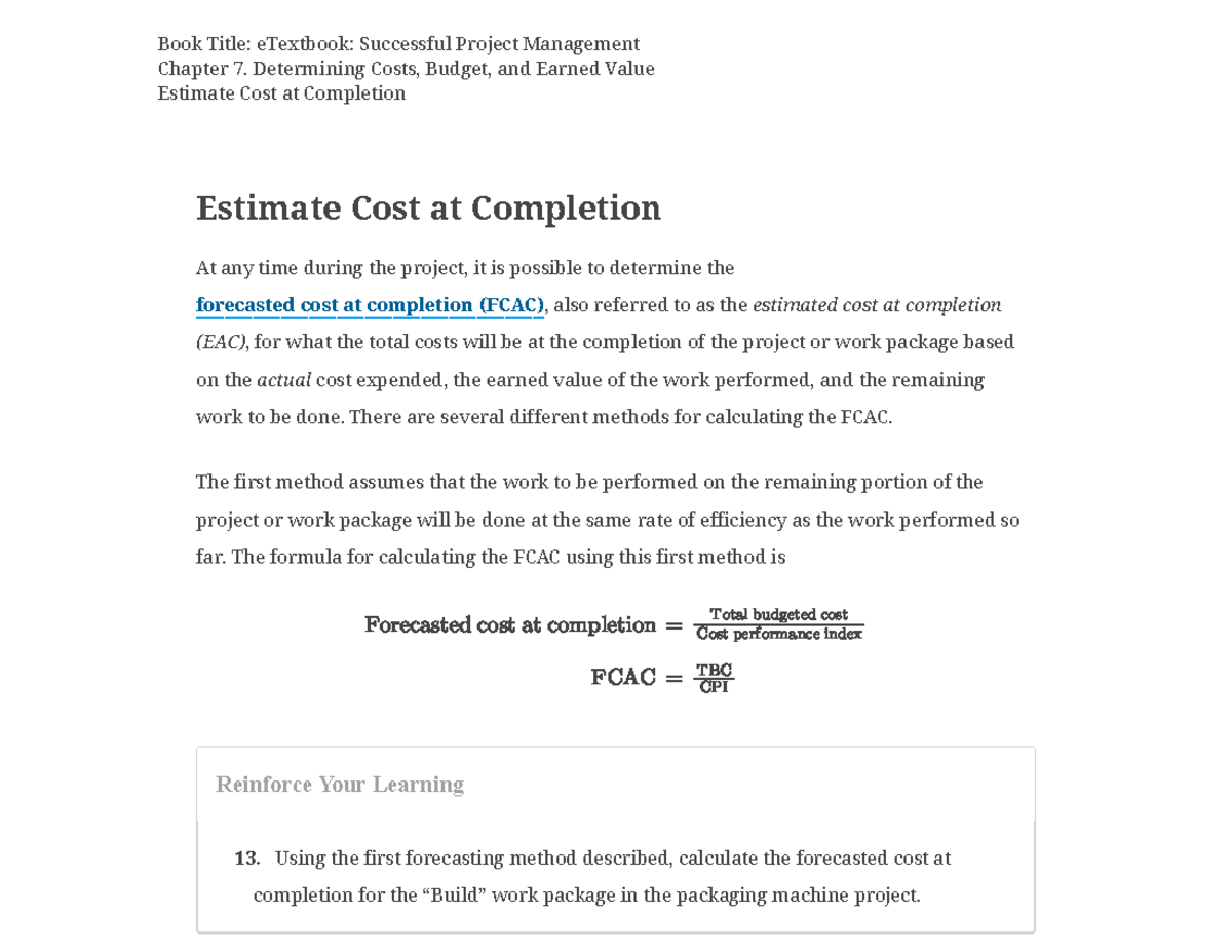 120559-Successful Project Management Chapter 7-4 - Book Title: eTextbook: Successful Project ...