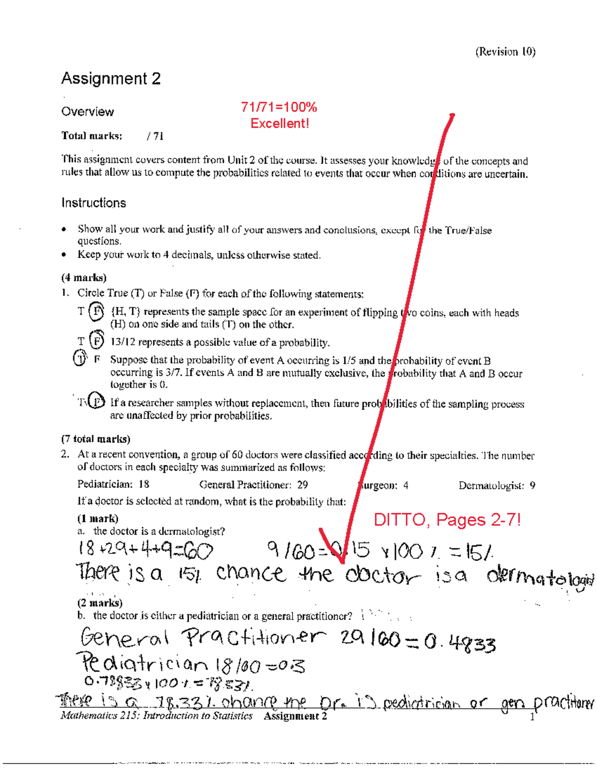 Assignment 2 - (Revision 10)ywvutsrqponm Assignment 2 Overview Total marks: / 71 This assignment ...