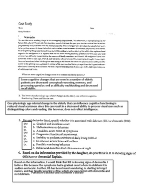 Keith RN Case Study -Borderline PD- Unfolding[ 2900] - 1 UNFOLDING ...