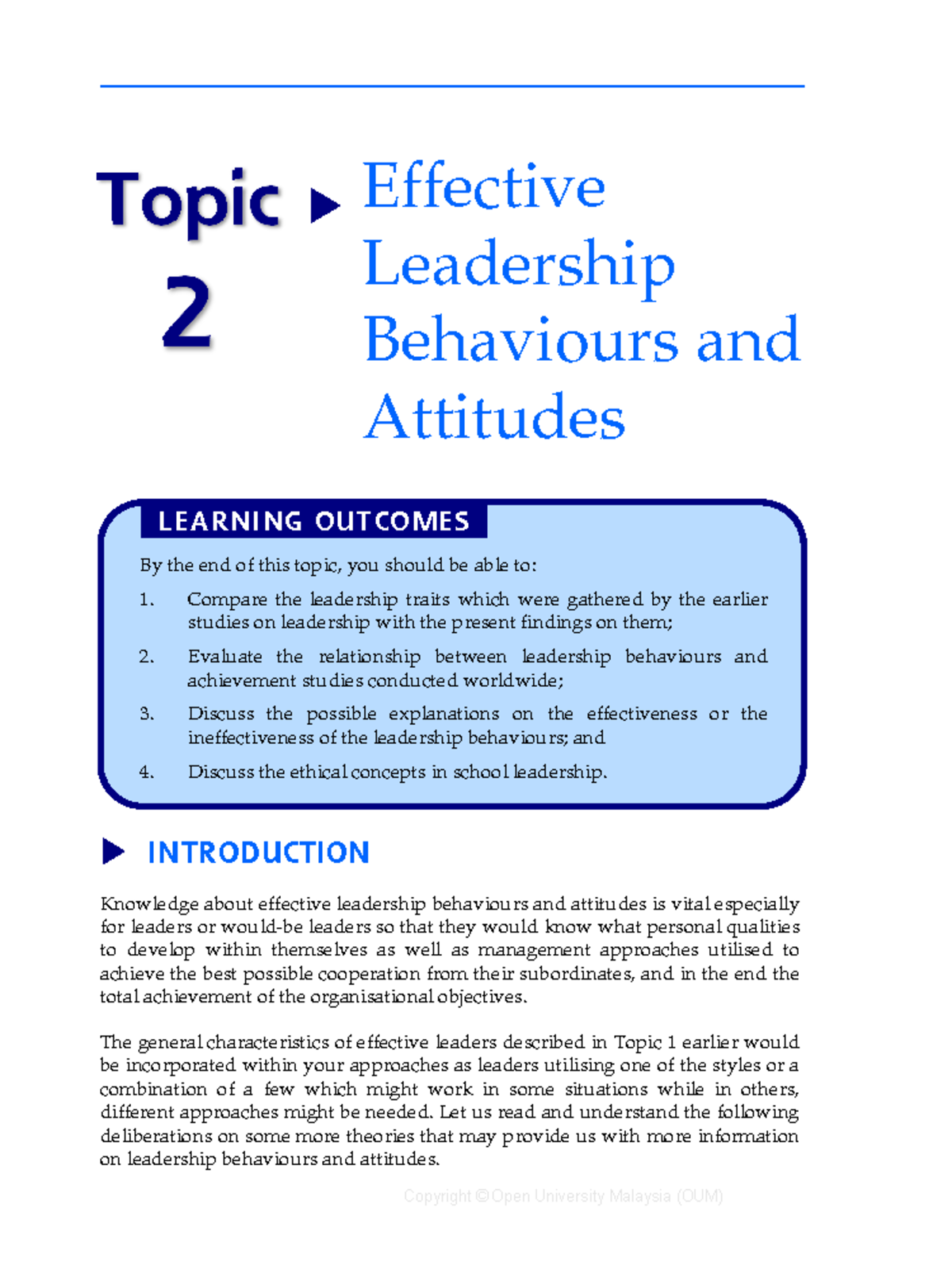 06 HMEF5023 T2 - GOOD NOTES - INTRODUCTION Knowledge about effective ...