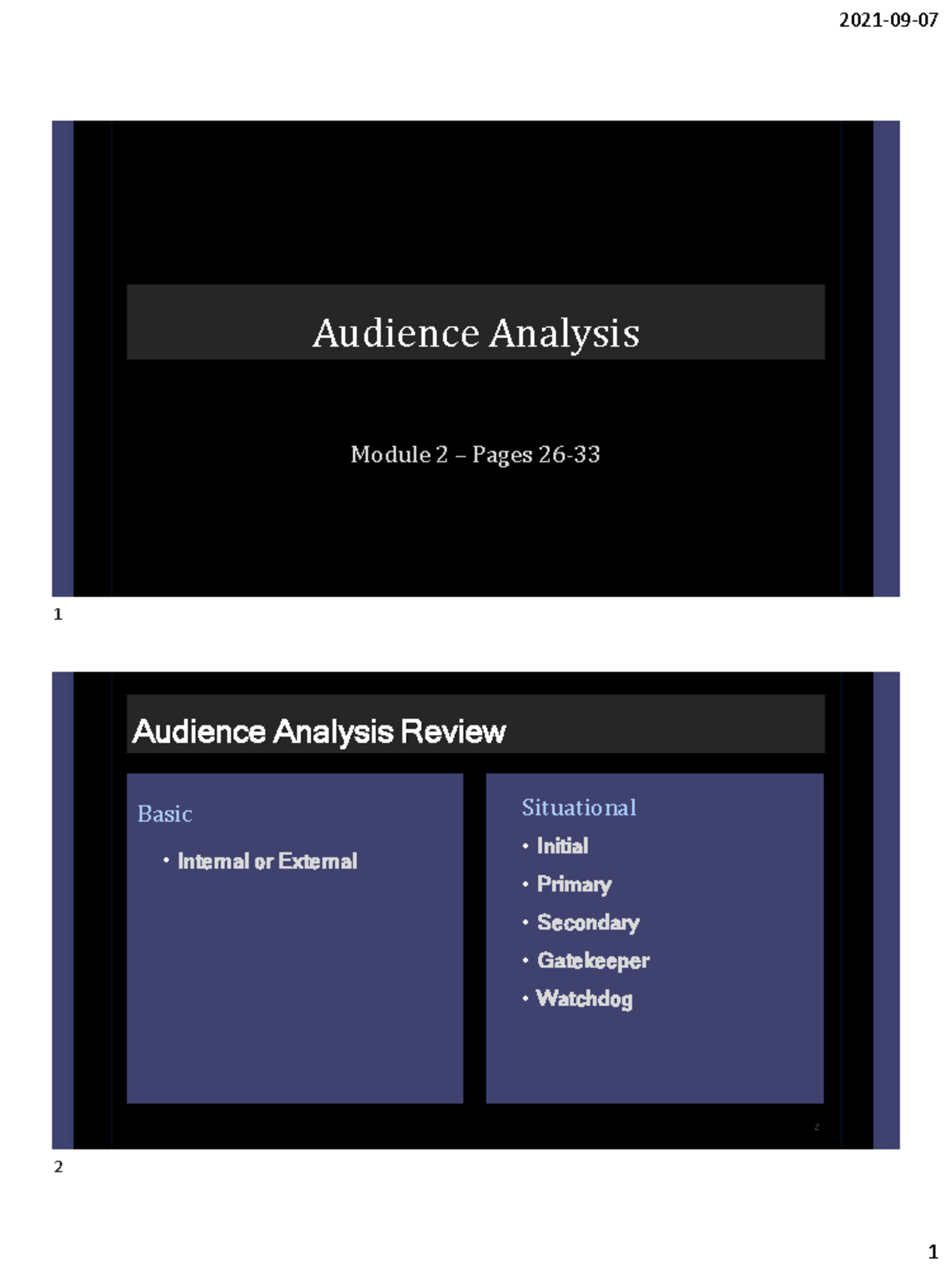 Audience Analysis - Paiboc - Audience Analysis Module 2 – Pages 26 ...