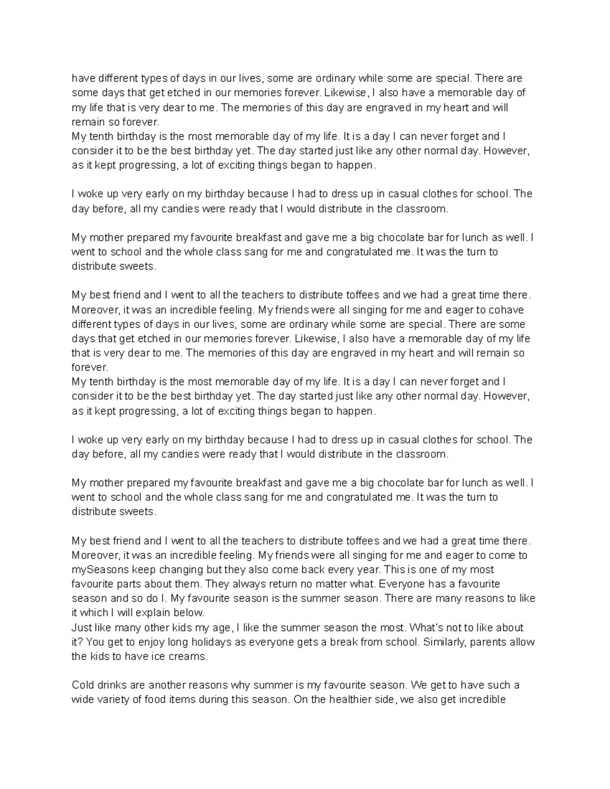 Have different types of days in our lives, some are ordinary while some ...