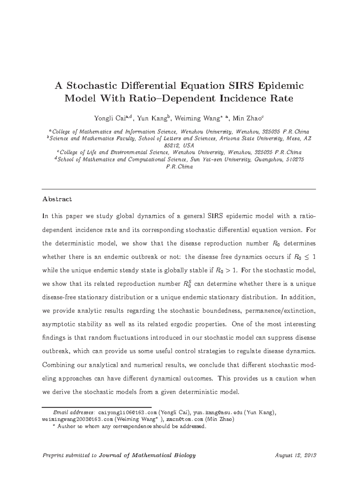 2a28dcf850dabd2b32649 e111c278c2eaa5b - A Stochastic Differential ...