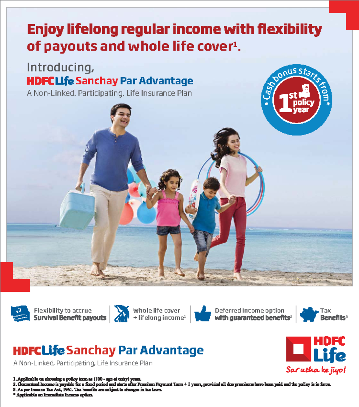 HDFC Life Sanchay Par Advantage Retail Brochure A Non Linked