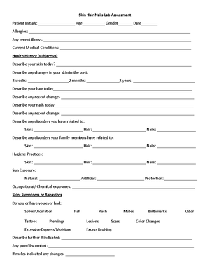 Lab Head Face and Neck Student Assessment - Head Face and Neck Lab ...