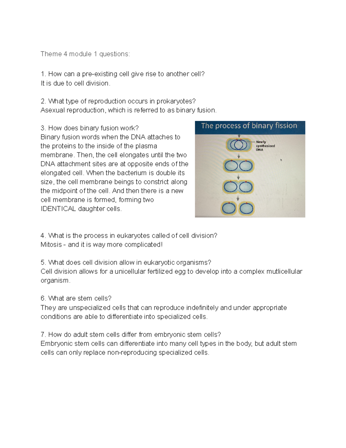 Theme 4 module 1 questions - Theme 4 module 1 questions: How can a pre ...