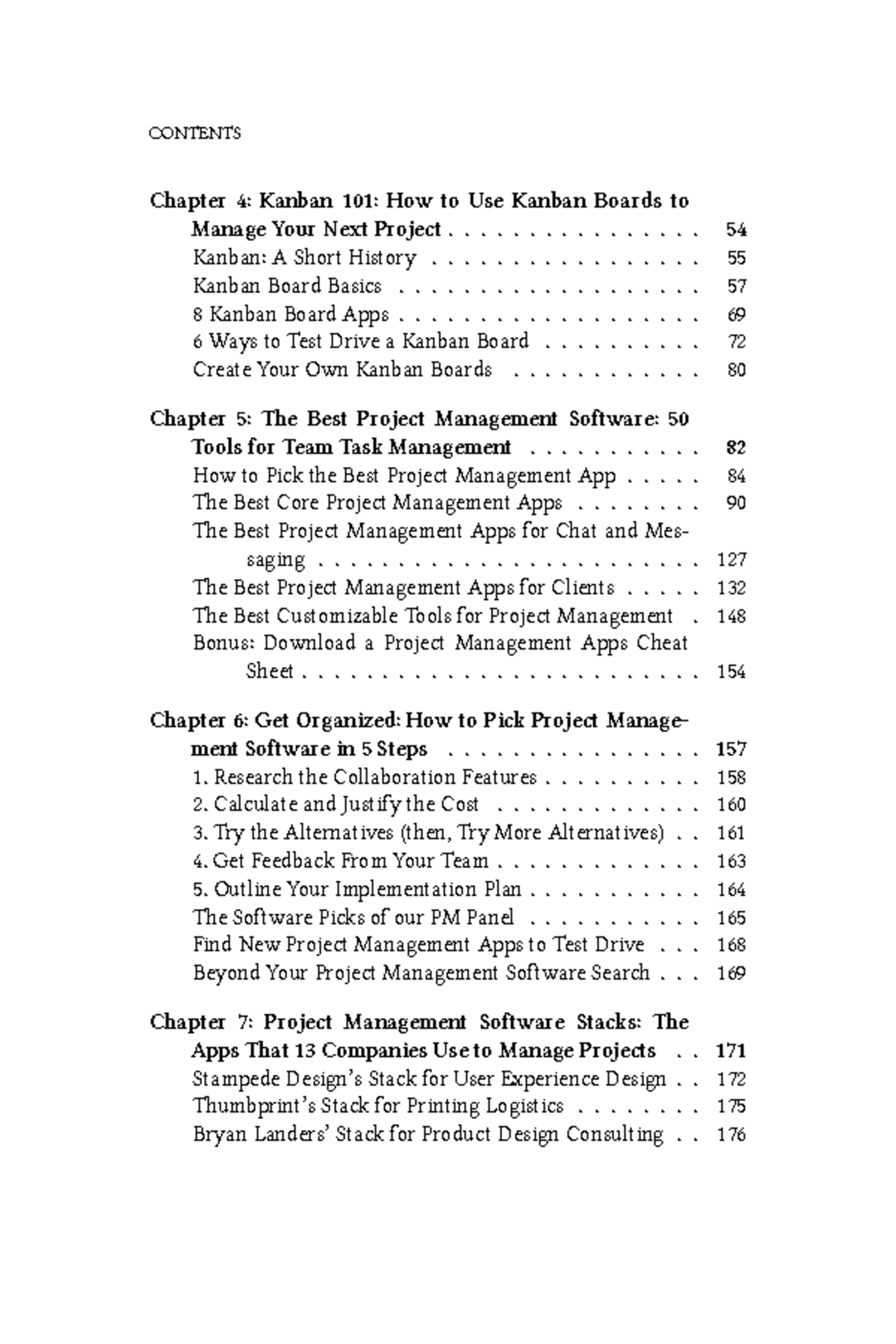 The Ultimate Guide to PMP - 6 - CONTENTS Manage Your Next Project ...