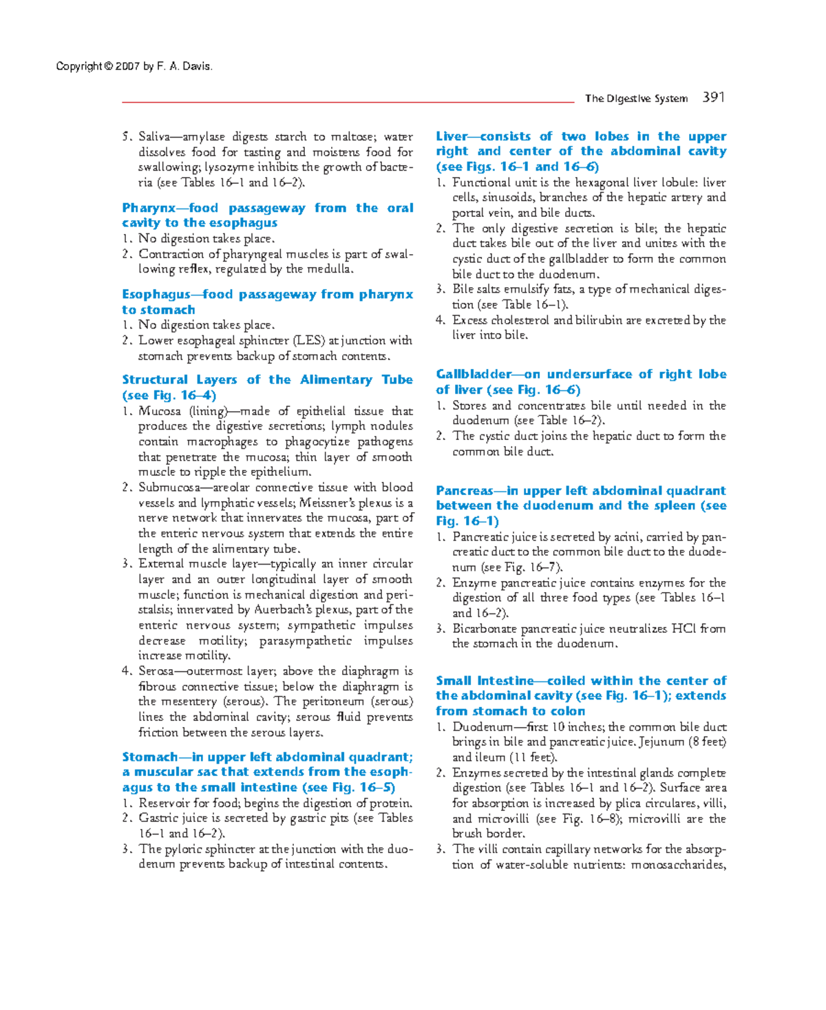 Mammalian Anatomy And Physiology (31) - Saliva—amylase digests starch ...