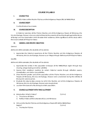 THE Molbog Tribe (Guide questions) - THE MOLBOG TRIBE I. Introducing ...