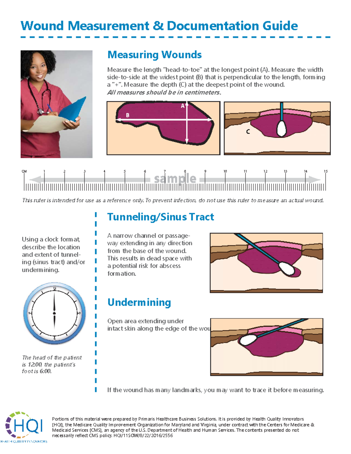 Wound measuring - Wound Measurement & Documentation Guide Portions of ...