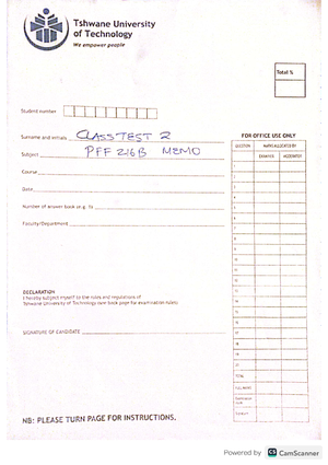 Technical Sciences Grade 10 Revision material Term 2 2024 - Technical ...