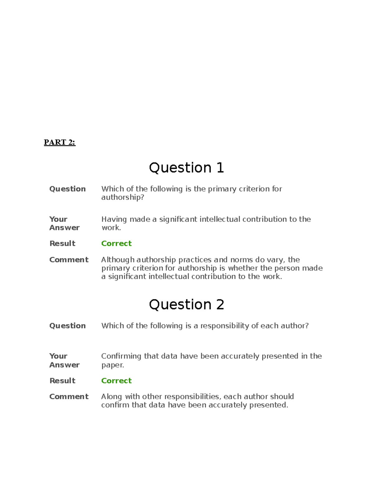 Annoying questions with their answers - PART 2: Question 1 Question ...