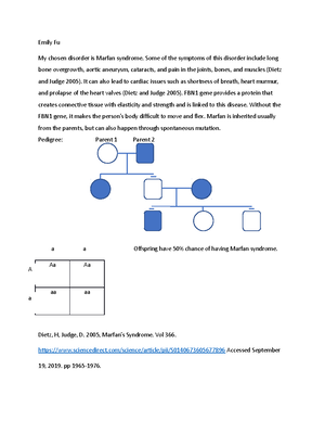 Genetics Lab 3 - Example Lab - Project Three: Fun with Numbers This ...