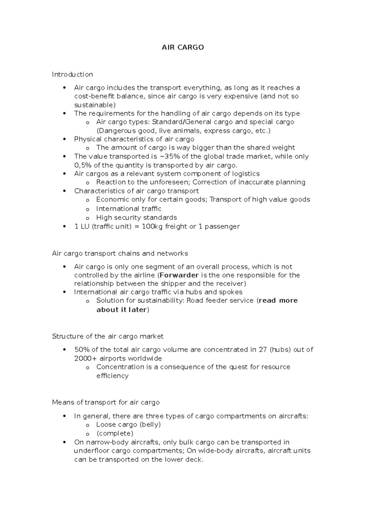 Lecture 10 - Notes from class 10 in the summer semester 2024 - AIR ...