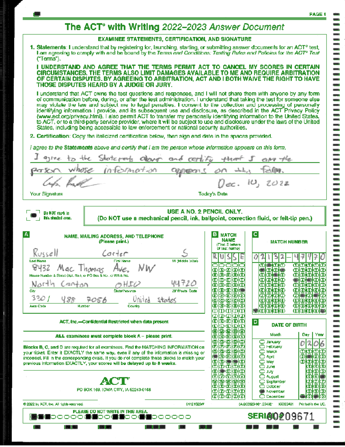 Answerdocument dec 2022 - Studocu